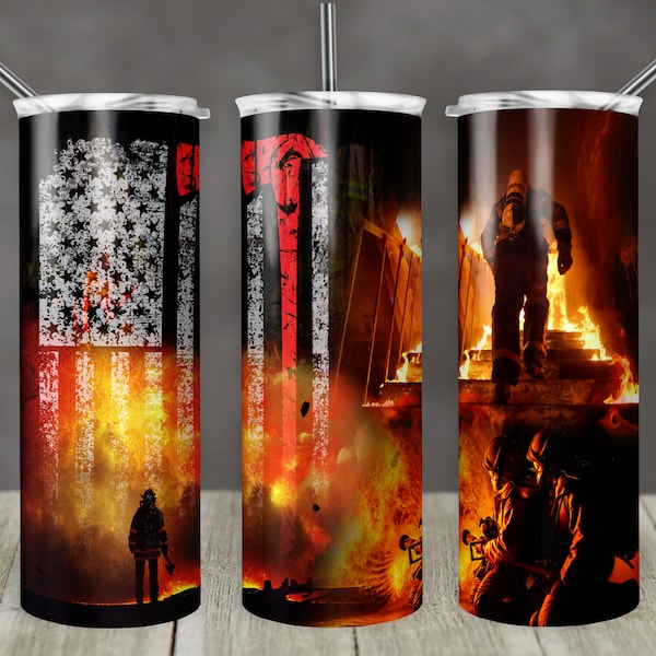 Sublimation Firefighter Designs - Etsy