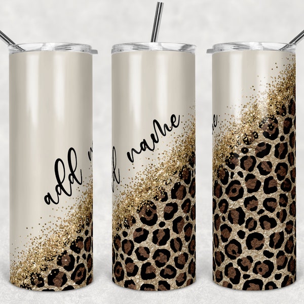 Leopard Tumbler - Etsy