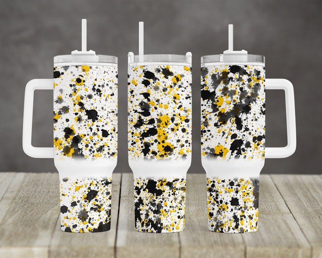 Powerwash Splatter School Add Your Logo or Mascot Design 40 Oz 2 Piece ...