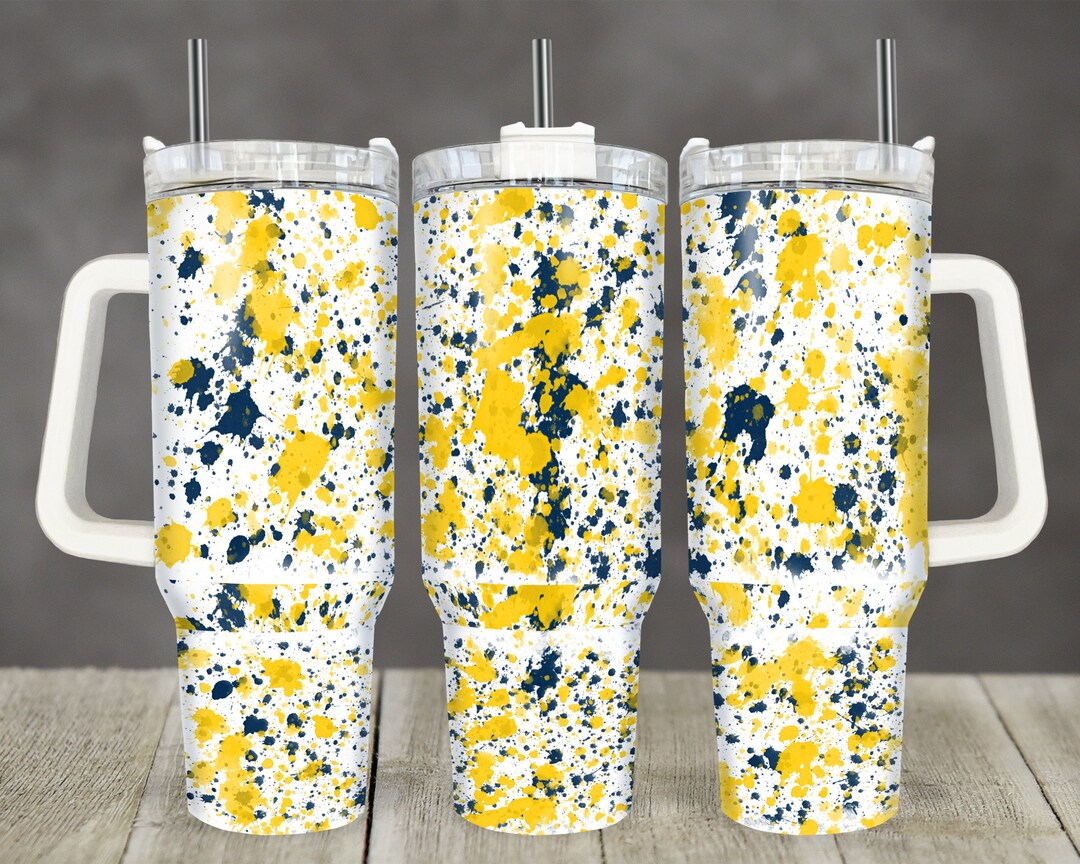 Powerwash Splatter School Add Your Logo or Mascot Design 40 Oz 2 Piece ...