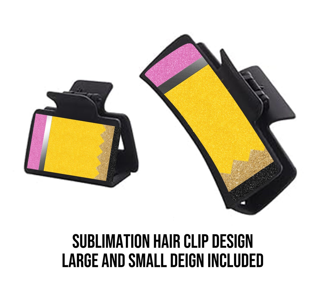 Hair Clip Hairclip Sublimation Design Fits Aparecium Design Co Blanks ...