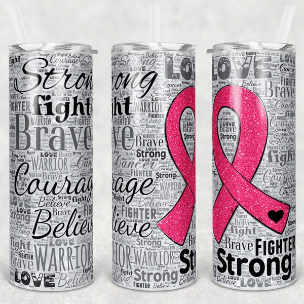 Breast Cancer Word Svg - Etsy