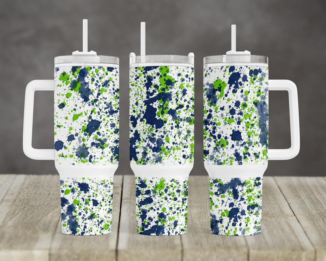 Powerwash Splatter School Add Your Logo Mascot Design 40 Oz 2 Piece ...