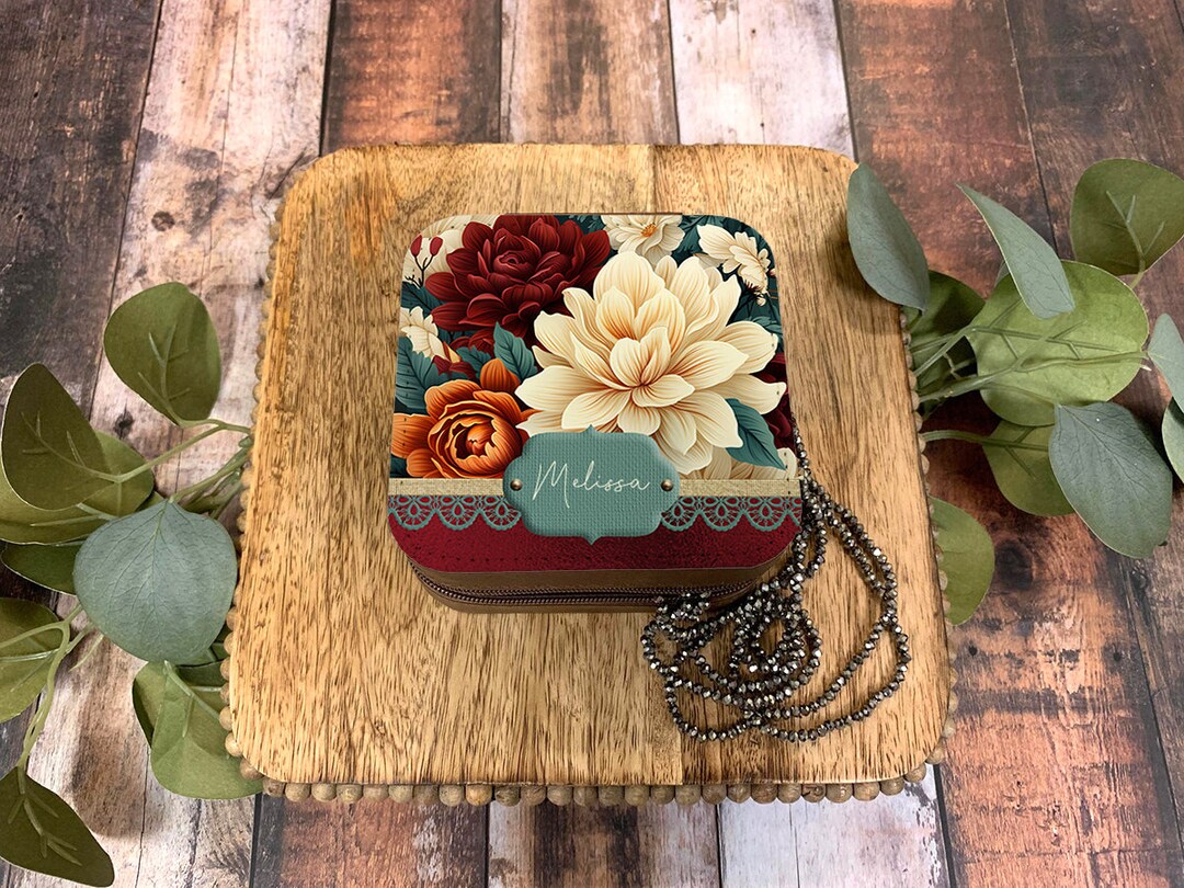 Jewelry Box Sublimation Design for Jewelry Case Blanks Digital Download ...