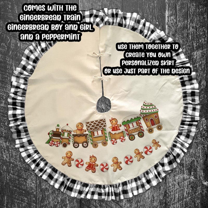 Gingerbread Skirt Girls - Etsy