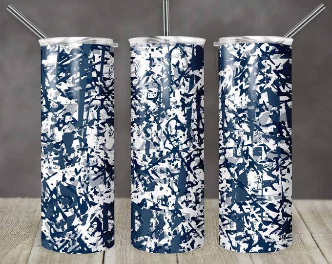 20oz Skinny Tumbler Sublimation Designs Air Force Digital Camo Flag for ...