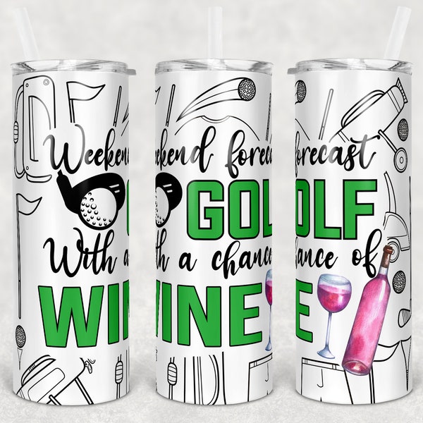 Golf Tumbler - Etsy