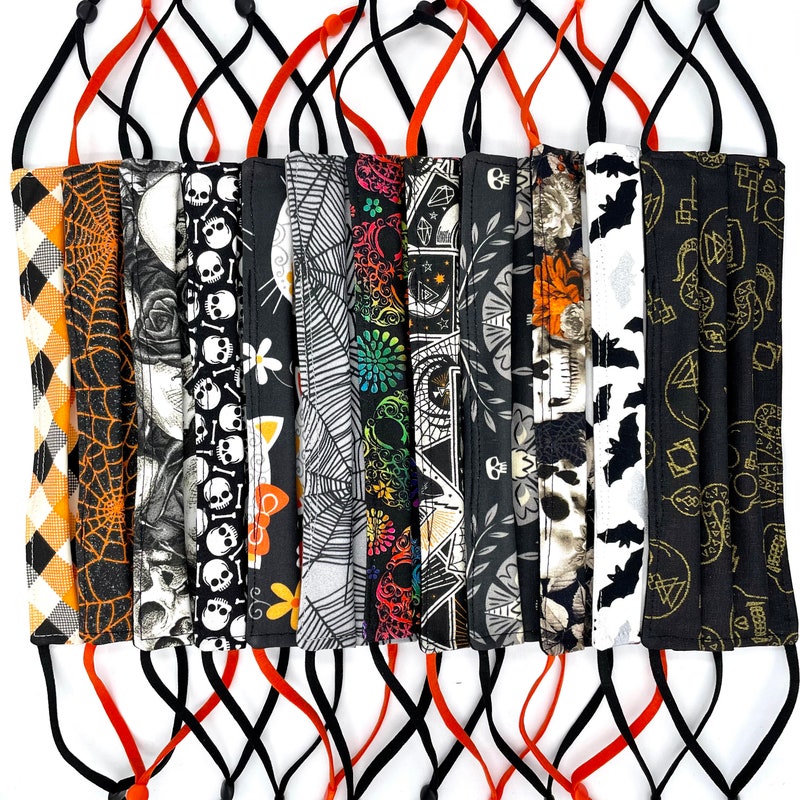 Skeleton Face Mask - Etsy