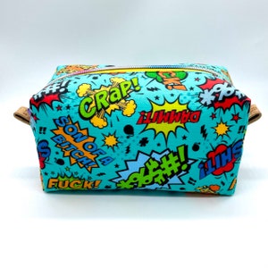 Boxy Bag | Dopp Kit | Zipper Bag | Makeup Pouch | Cosmetic Bag ...