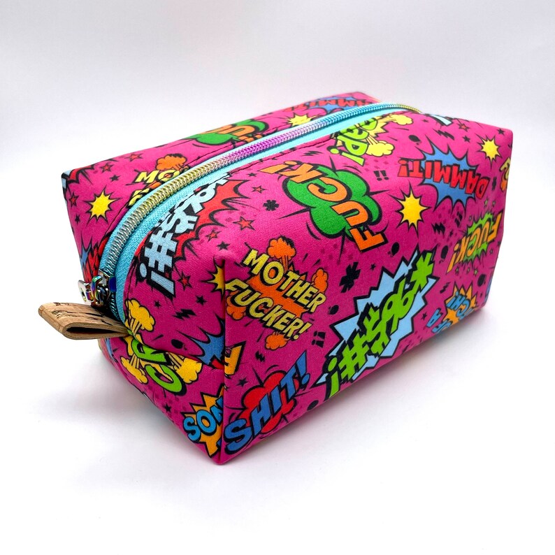 Boxy Bag | Dopp Kit | Zipper Bag | Makeup Pouch | Cosmetic Bag ...