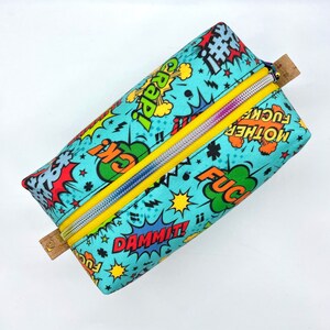 Boxy Bag | Dopp Kit | Zipper Bag | Makeup Pouch | Cosmetic Bag ...