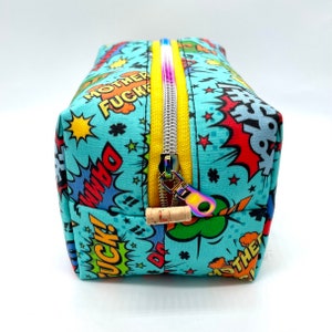 Boxy Bag | Dopp Kit | Zipper Bag | Makeup Pouch | Cosmetic Bag ...