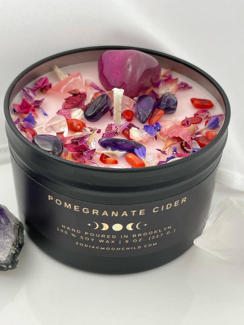 Heart Healer & Love Protection Pomegranate Cider Crystal | Etsy