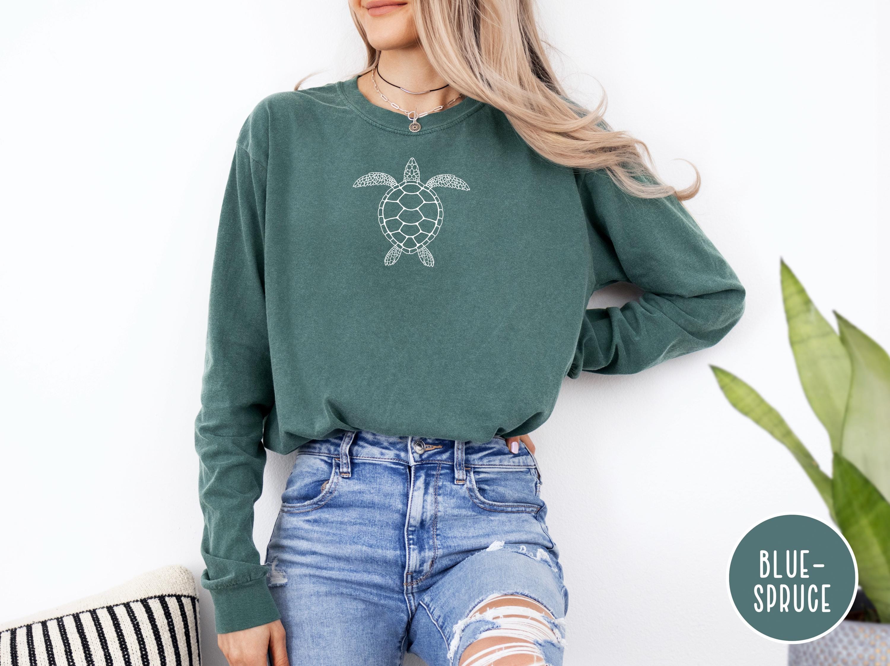 Sea Turtle Tee, Beach Bum, Beach Tshirt, Comfort Colors, Comfortable ...