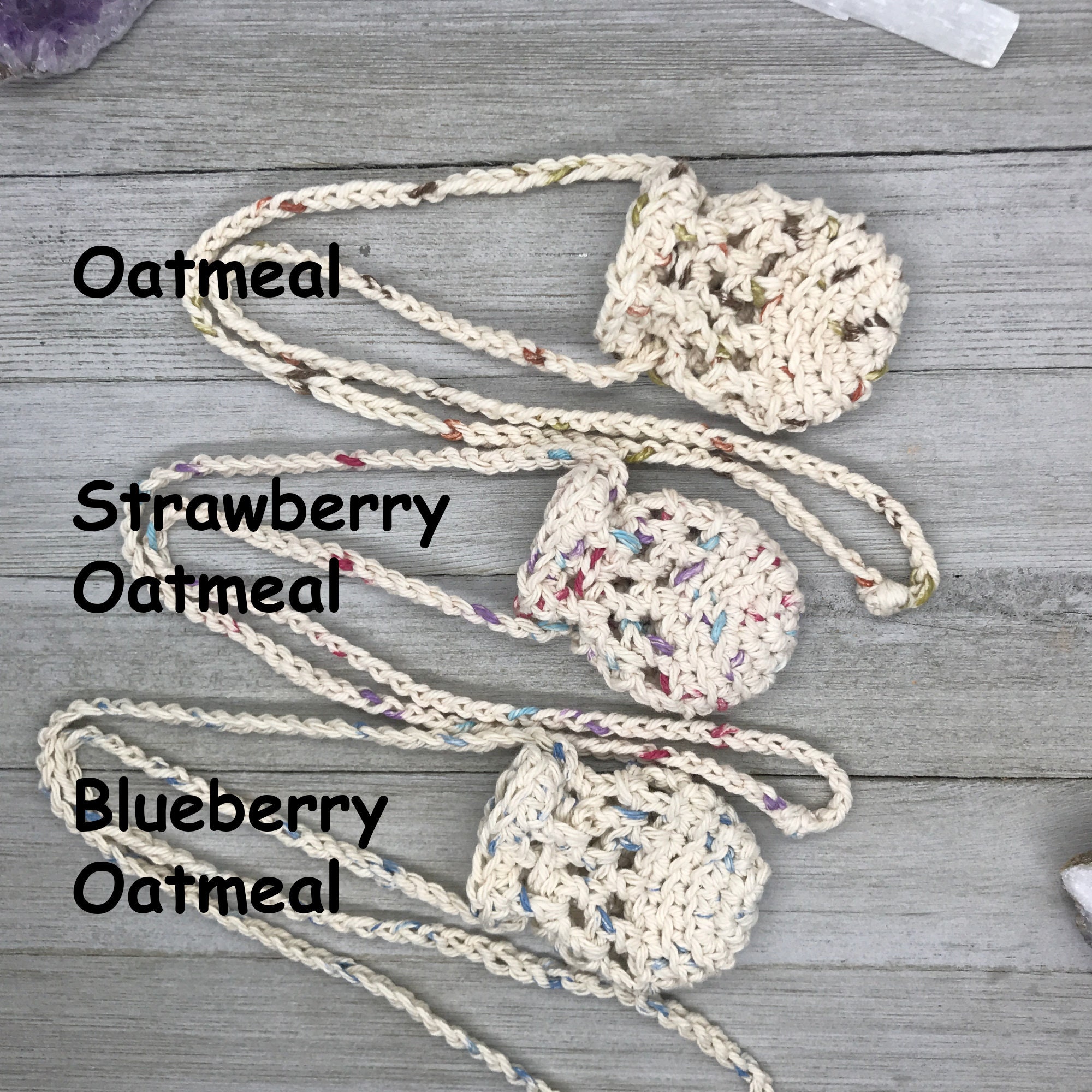 Drawstring Crystal Pouch Necklace Healing Crystal Pouch | Etsy