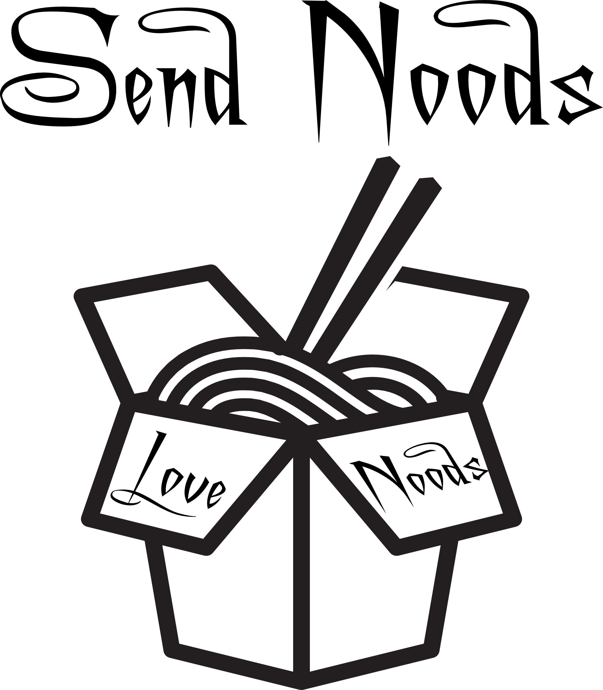 Love Noods Send Noods Svg Logo SVG PNG Clipart Vector Cut - Etsy
