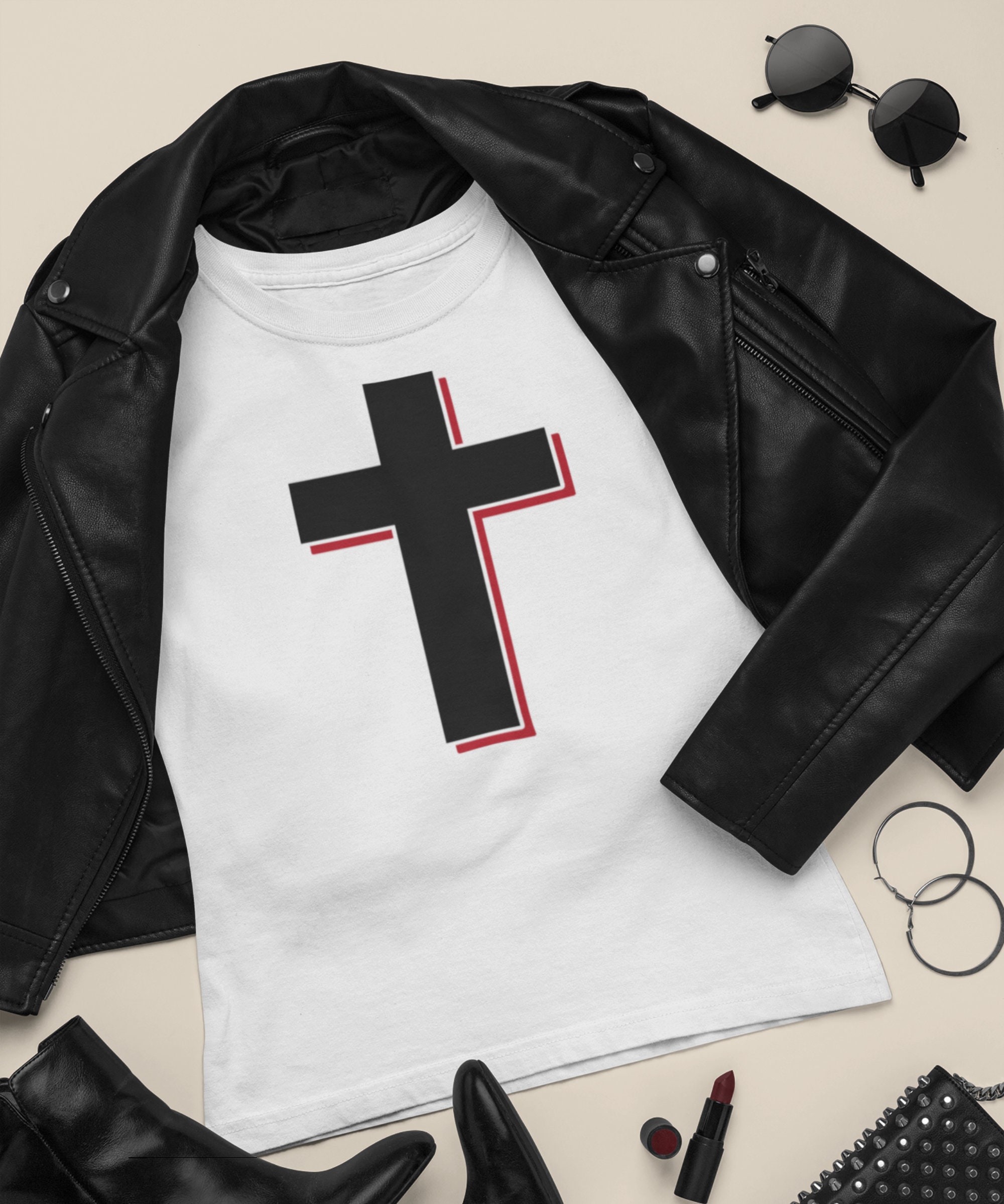 Cross With Shadow Cross Svg, Cut File SVG, DXF, PNG Image for Vinyl ...