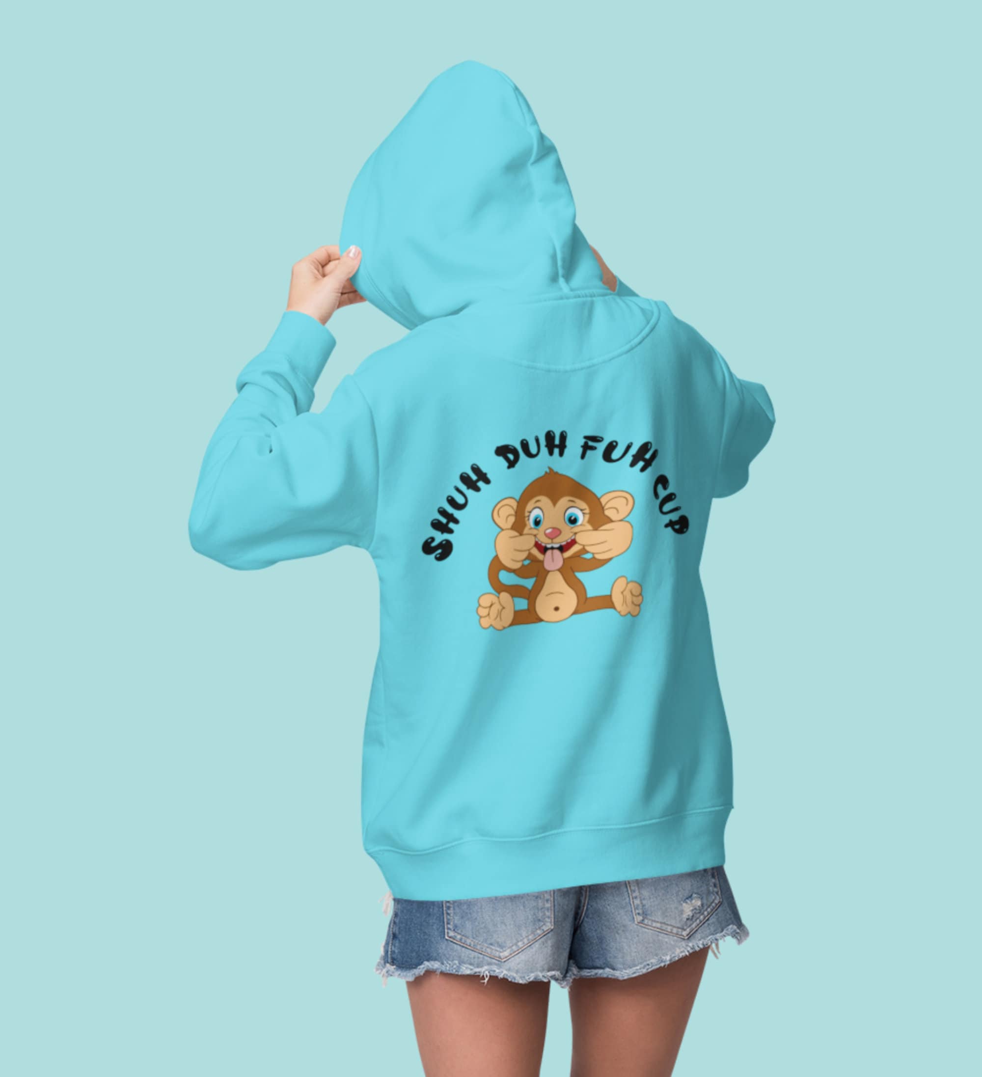 Monkey SVG Shuh Duh Fuh Cup Funny Quote Rude Quote SVG | Etsy