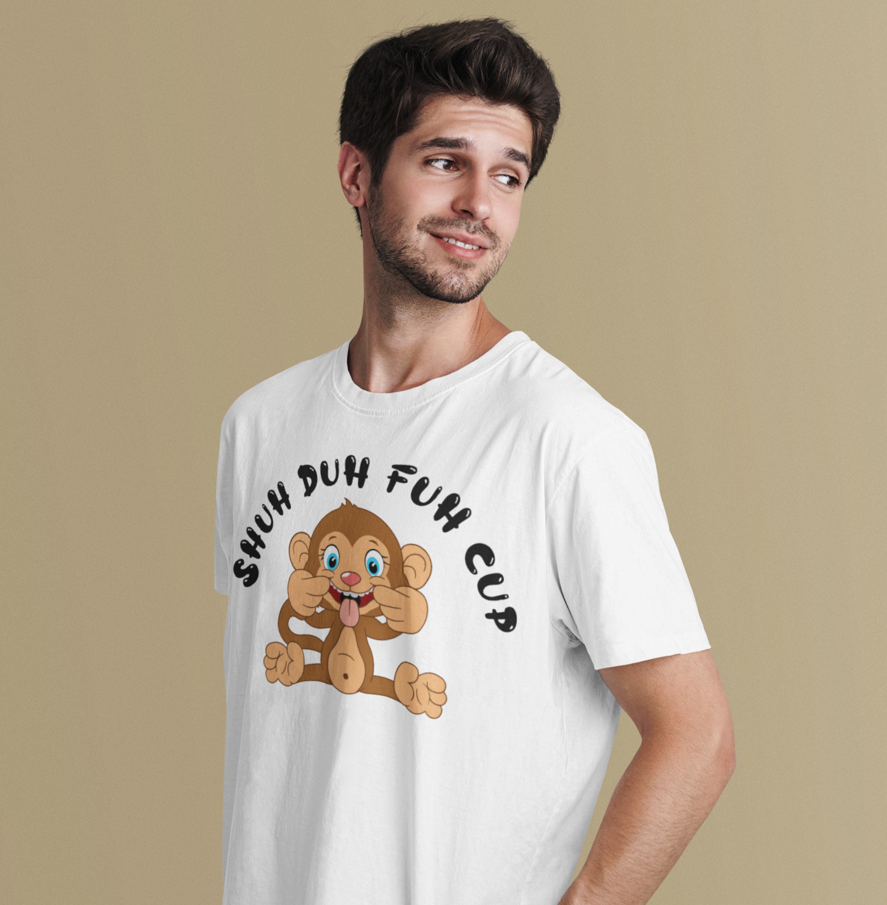 Monkey SVG Shuh Duh Fuh Cup Funny Quote Rude Quote SVG | Etsy