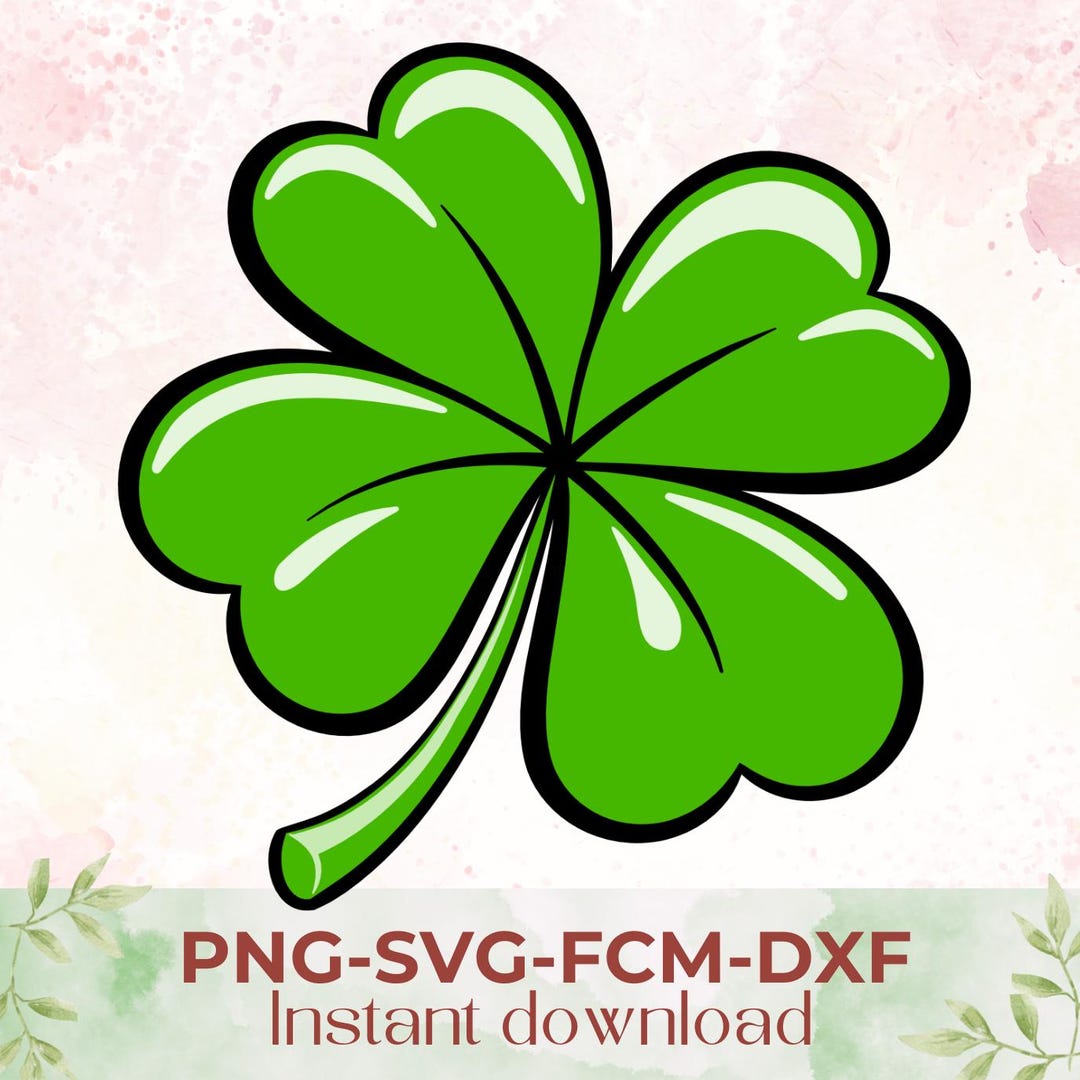 Shamrock Svg Clover Svg Lucky Clover Svg, St Patricks Day SVG, Logo SVG ...