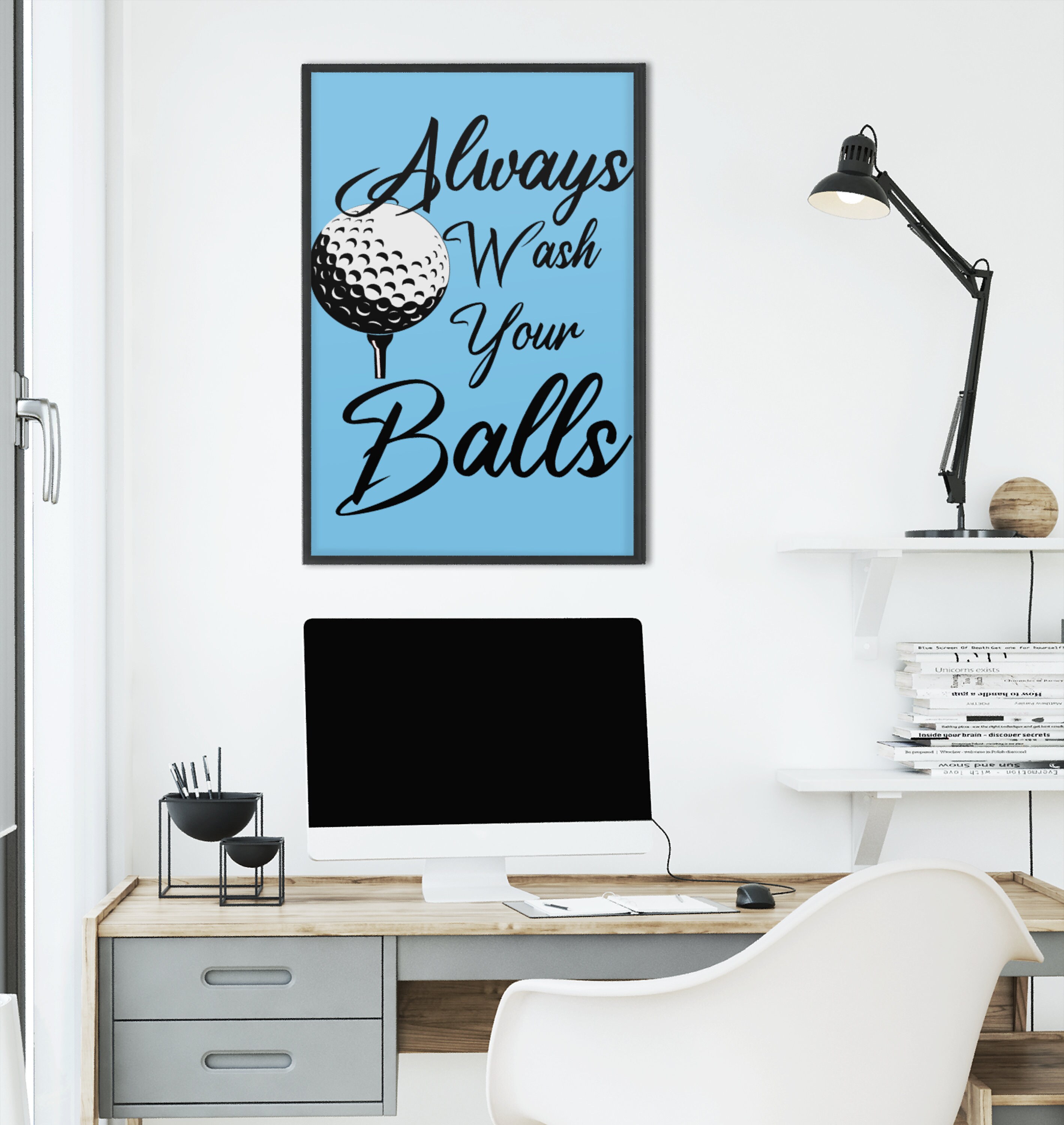 Always Wash Your Balls, Funny Golf Svg, Golf Player, Digital Golfing ...