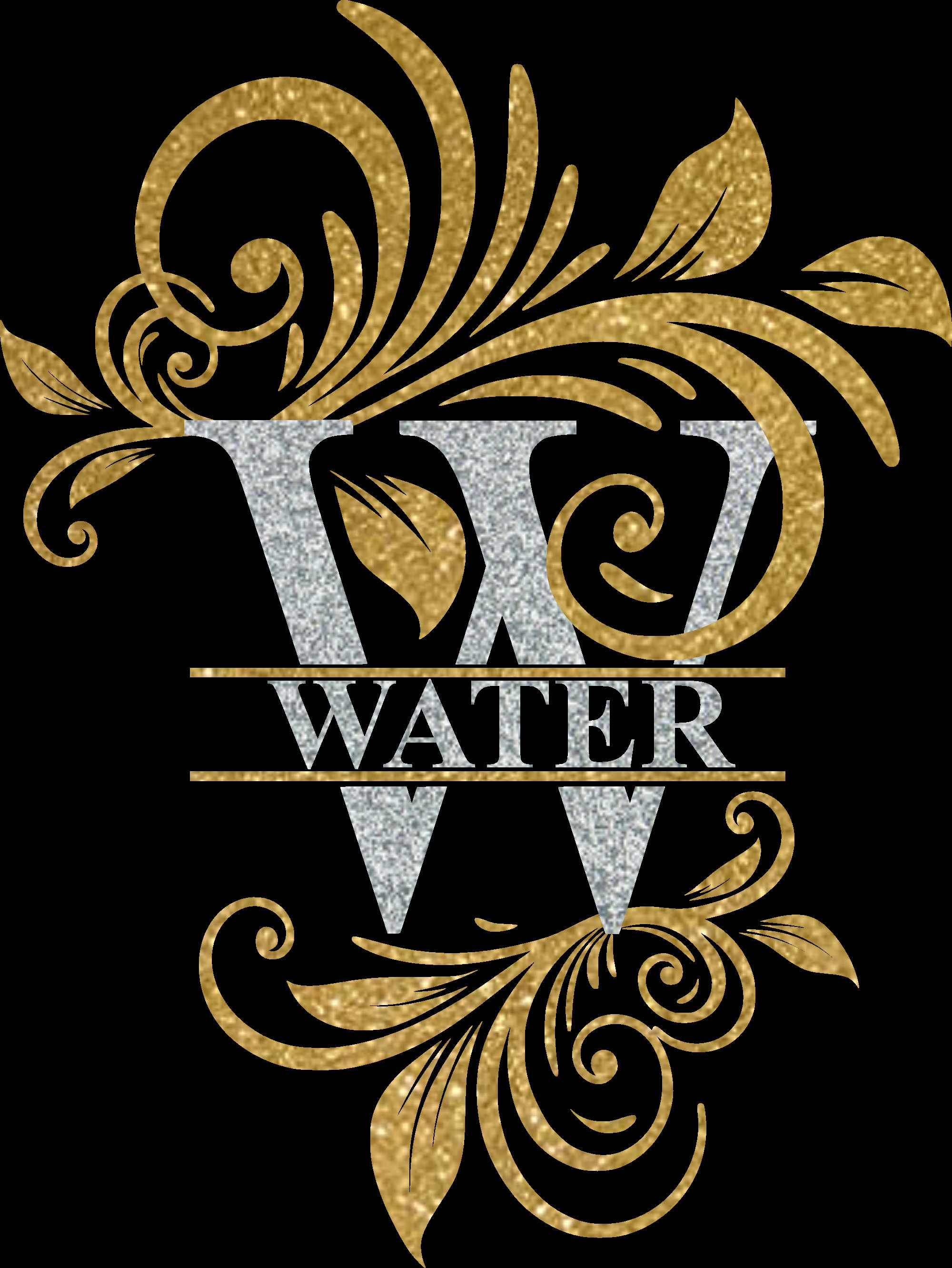 Split Letter B for SVG, DXF, Fcm, Cut File for Cricut, Silhouette, 1 ...