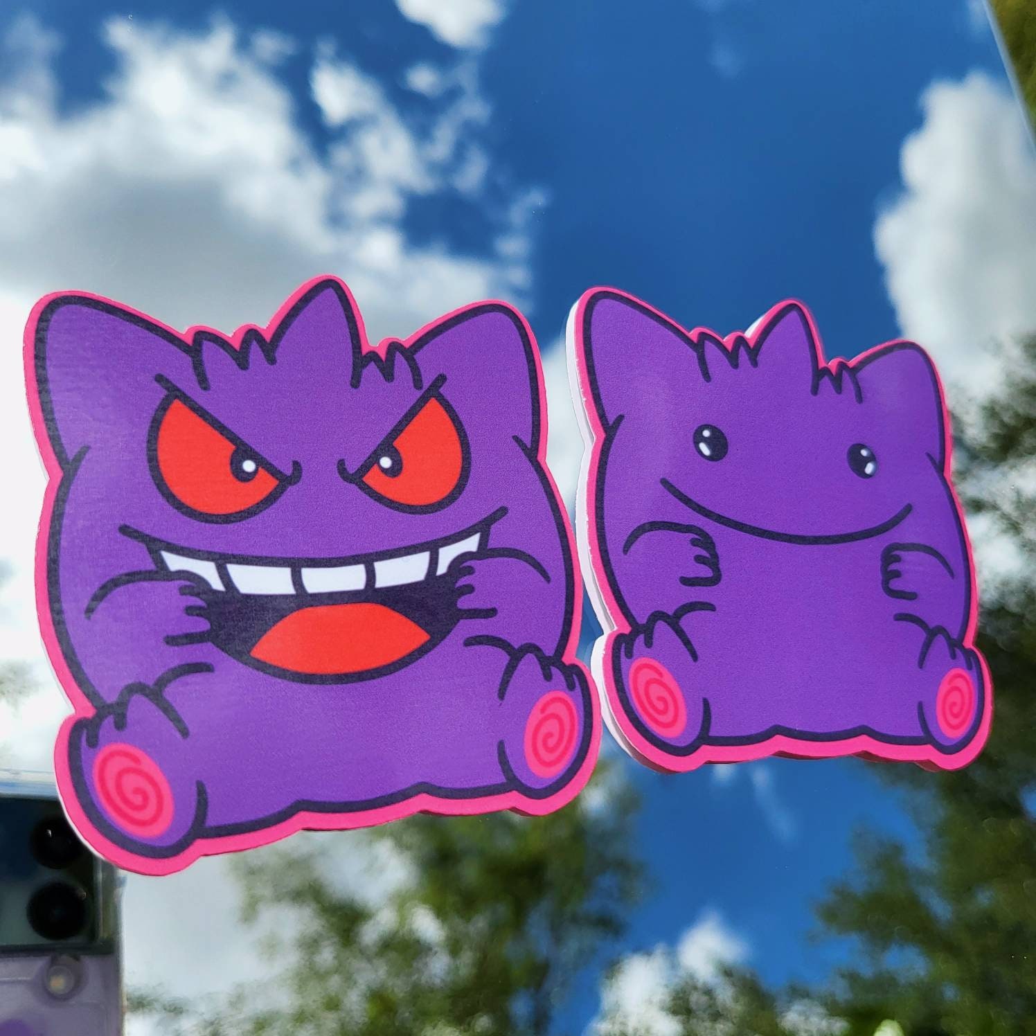 Pokémonn Ditto Friends Laminated Glossy Vinyl Stickers - Etsy