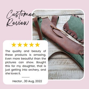 Leather BACK Quiver With Belt Loop Easy Change as Hip Quiver - Etsy