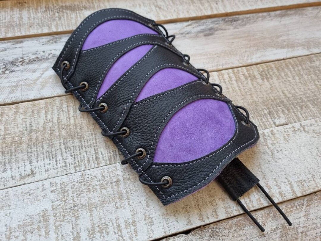 Leather Archery ARM GUARD , Custom Made Forearm Protection Bracer - Etsy