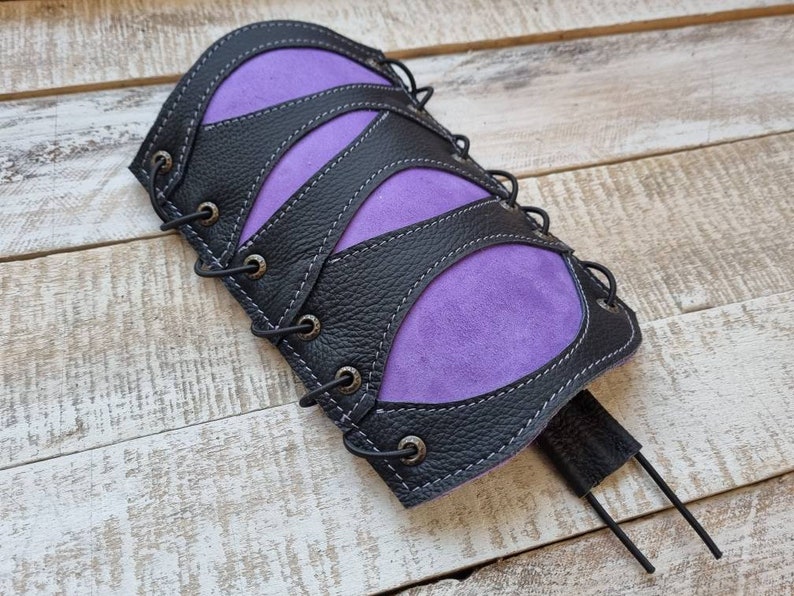 Leather Archery ARM GUARD Custom Made Forearm Protection - Etsy