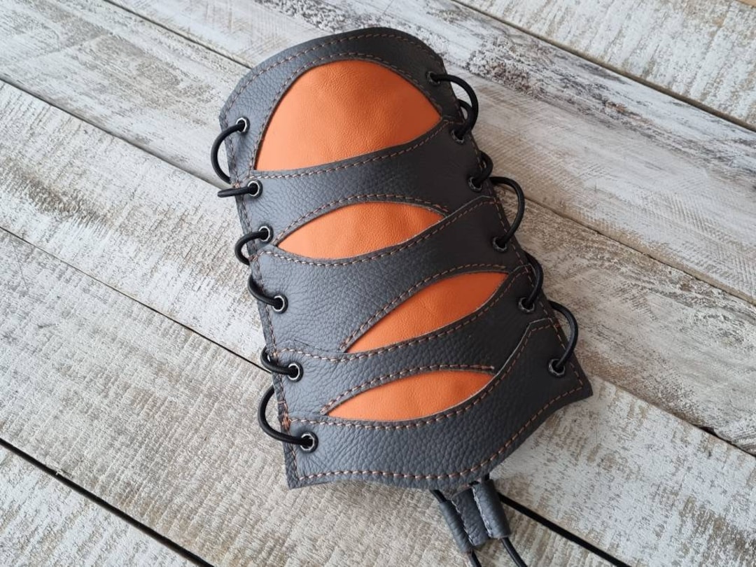 Leather Archery ARMGUARD, Custom Made Forearm Protection Vambrace - Etsy