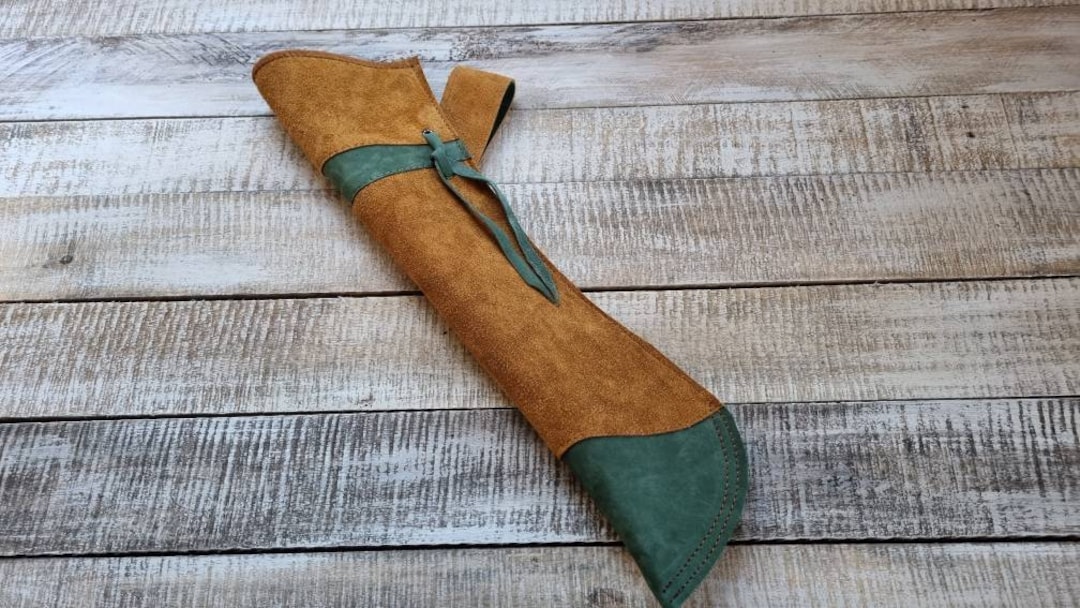 Leather Archery HIP QUIVER, Custom Made Design Belt Quiver - Etsy