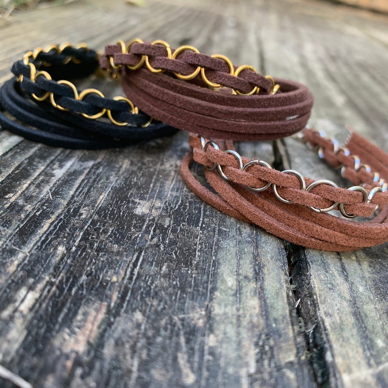 Suede Bracelet - Etsy