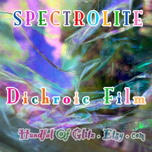 A4 Set of 5 SPECTROLITE Mylar Sheets Holographic, Iridescent, Color ...