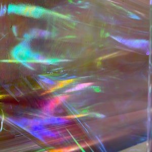 Mother of Pearl Dichroic Film * Holographic, Iridescent, Color-changing ...