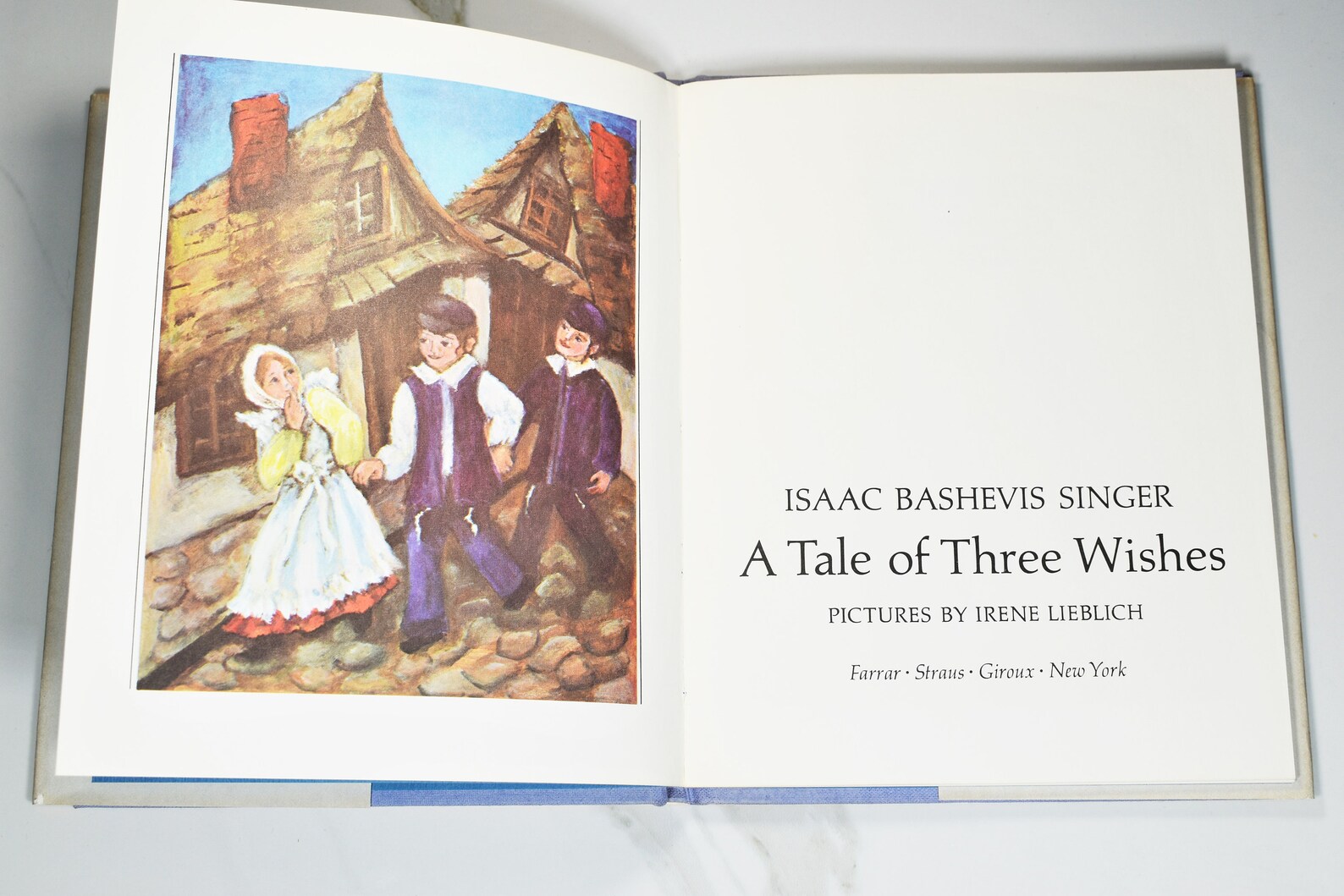 A Tale of Three Wishes by Isaac Bashevis Singer, Pictures by Irene ...