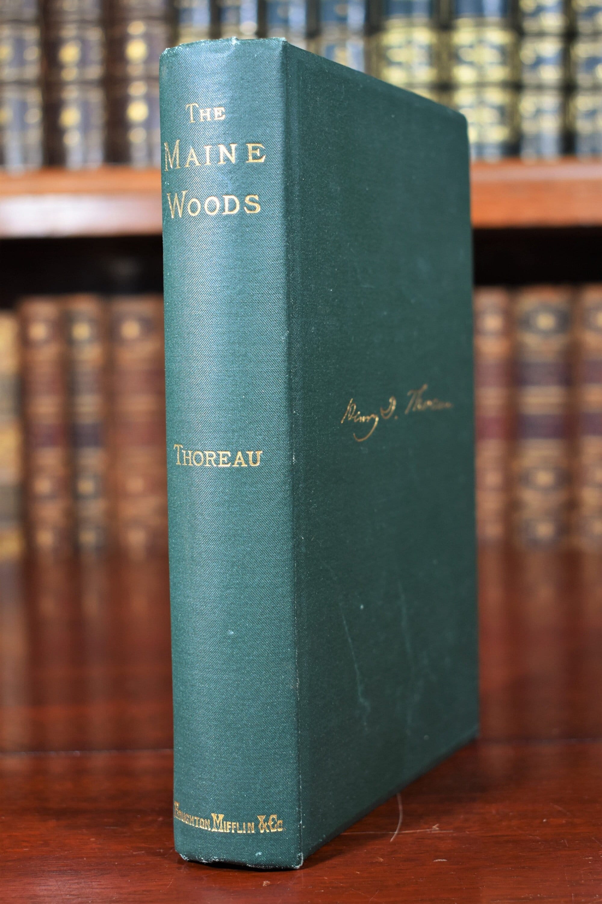 Maine Woods Book