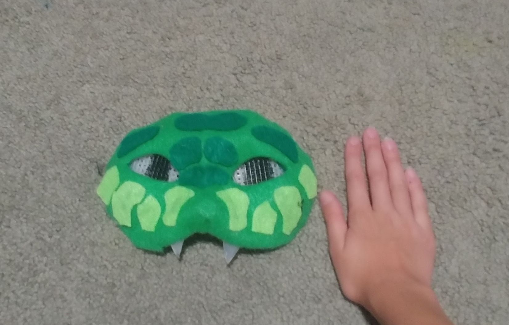 Snake Therian Mask for Kids or Adults. Halloween or Dress up Costume ...