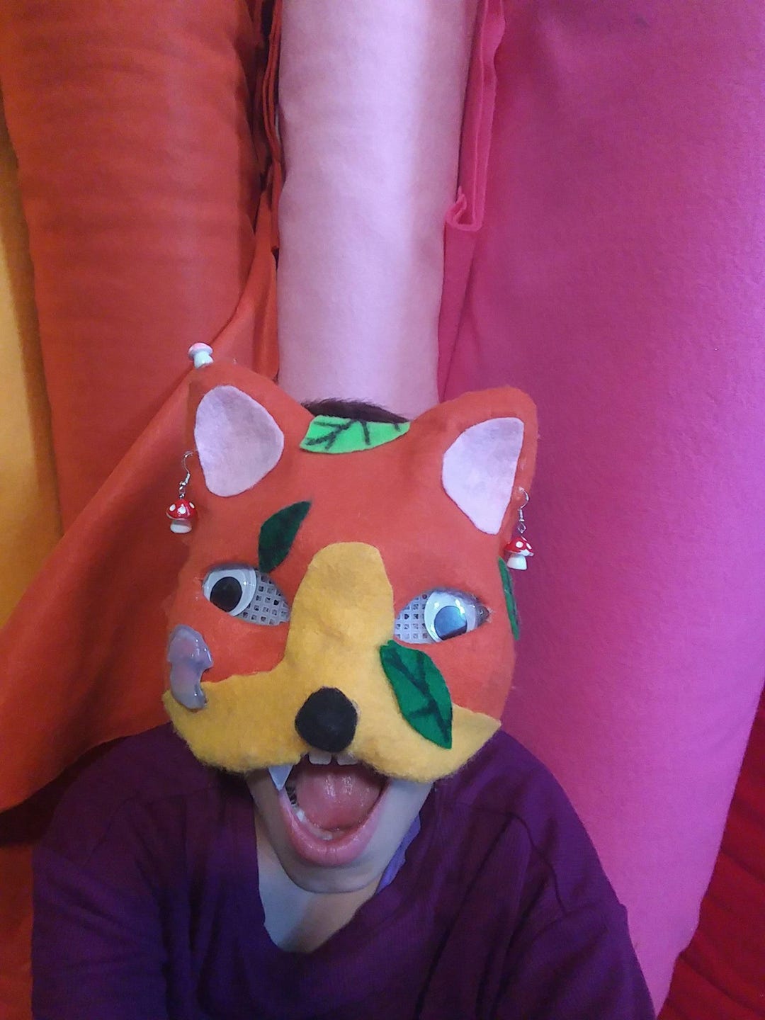 Funny Cat/fox Therian Mask for Kids and Adults - Etsy