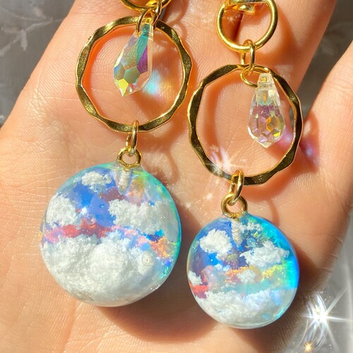 Aurora Sky Keychain | Etsy