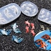 Cloud Keychain, Resin Handmade Custom Keychains, Initial Keyring - Etsy