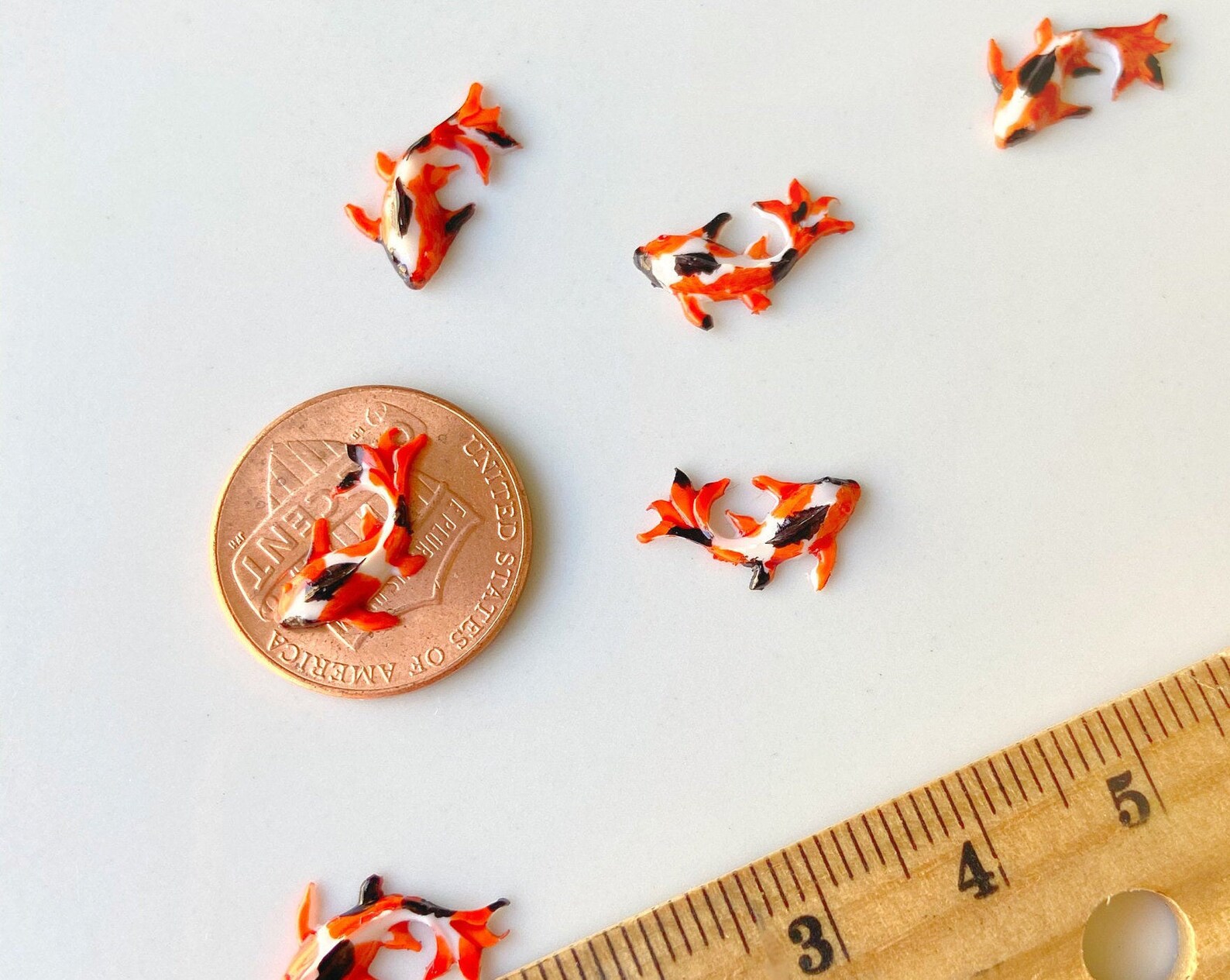 Miniature Koi Fish Fairy Garden Pond Mini Koi Fish for Resin - Etsy