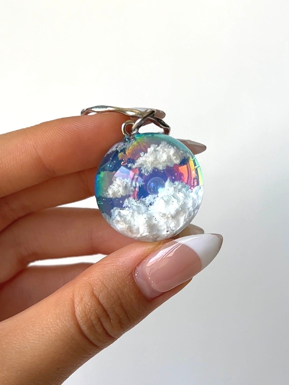 Aurora Sky Keychain - Etsy