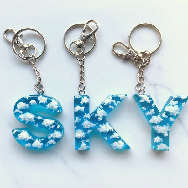 Custom Resin Keychain - Etsy