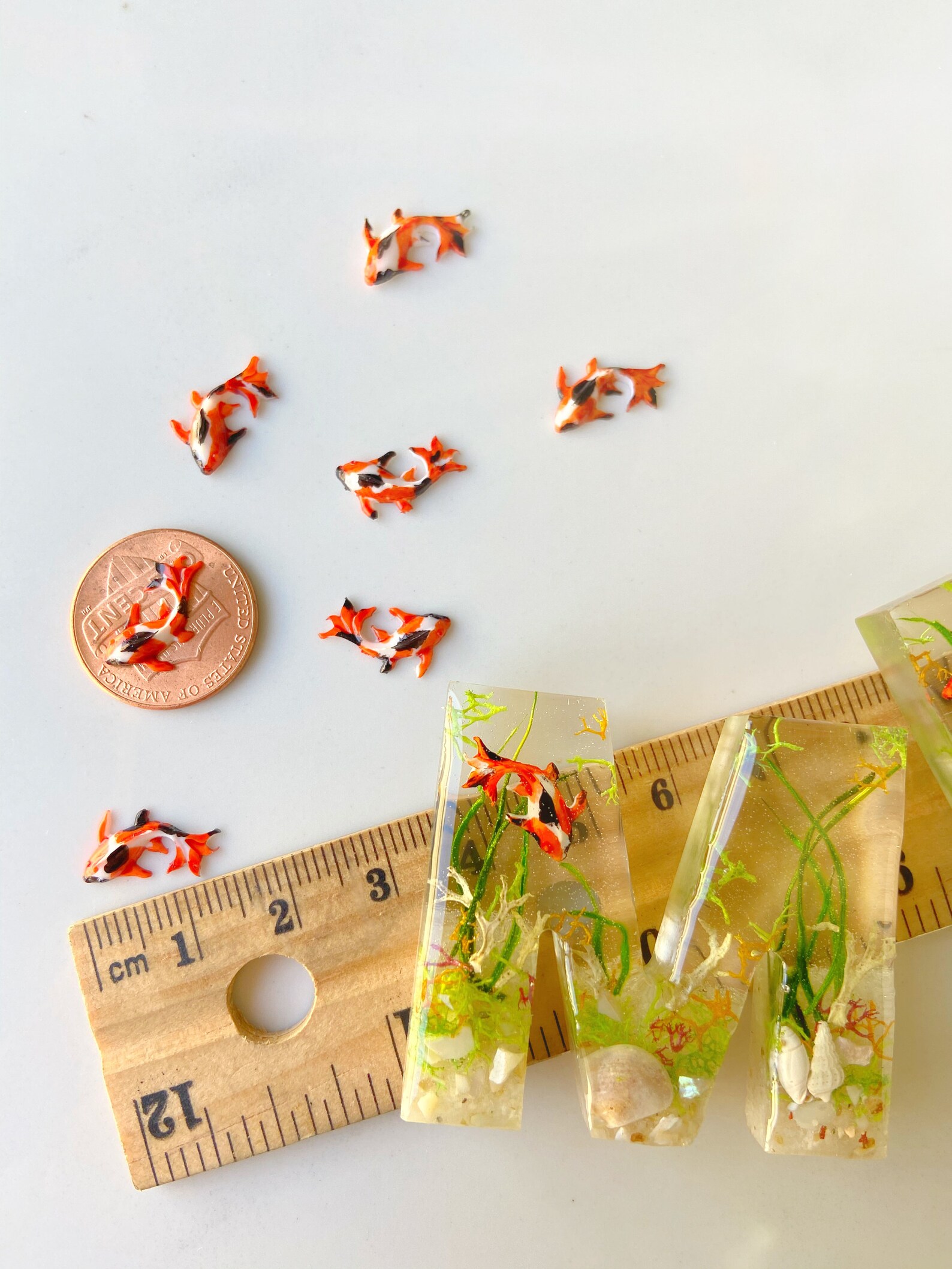 Miniature Koi Fish Fairy Garden Pond Mini Koi Fish for Resin - Etsy