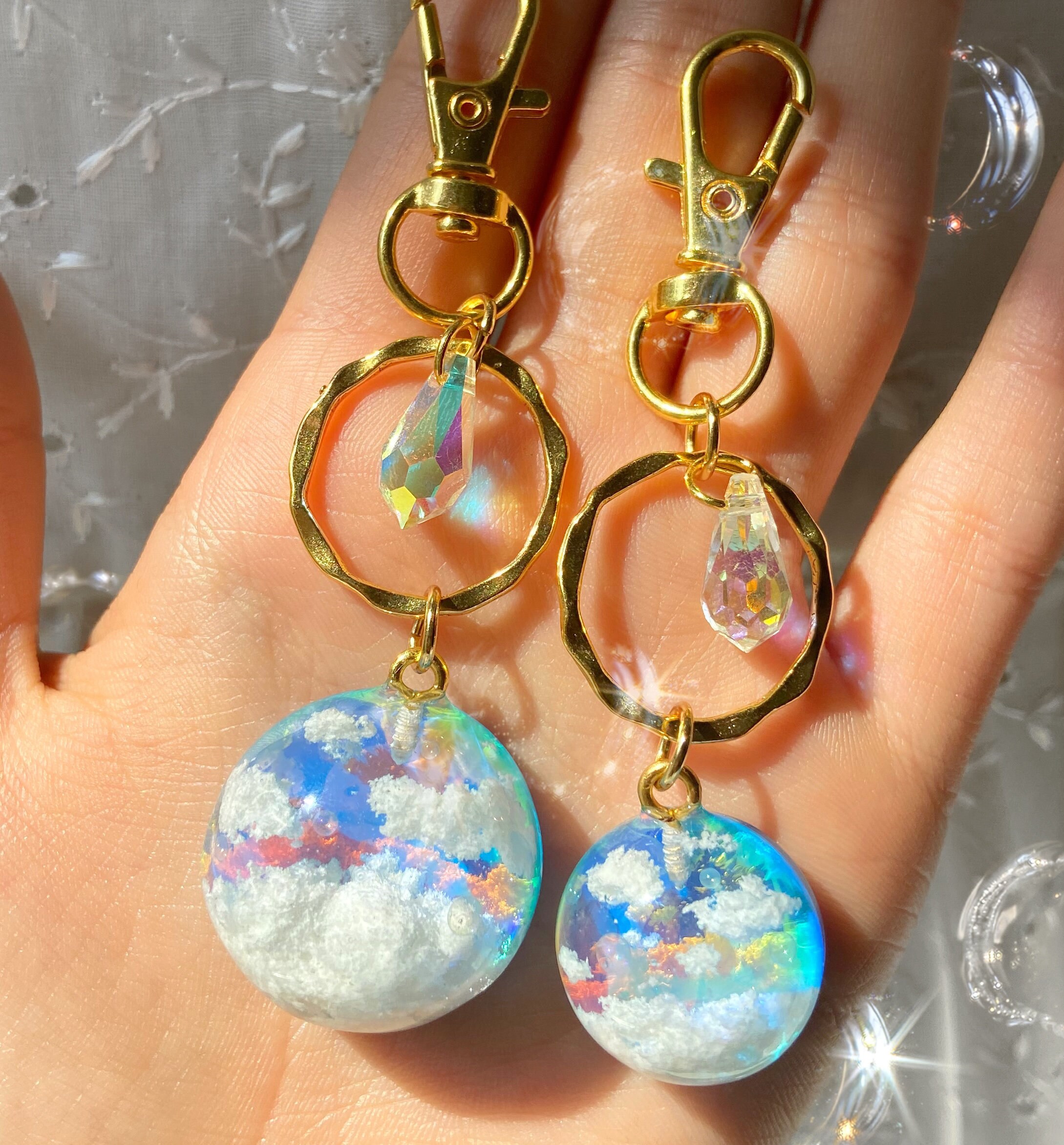 Aurora Sky Keychain | Etsy