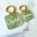 Emerald Pet Tag | Personalized Gem Dog Tag - Etsy