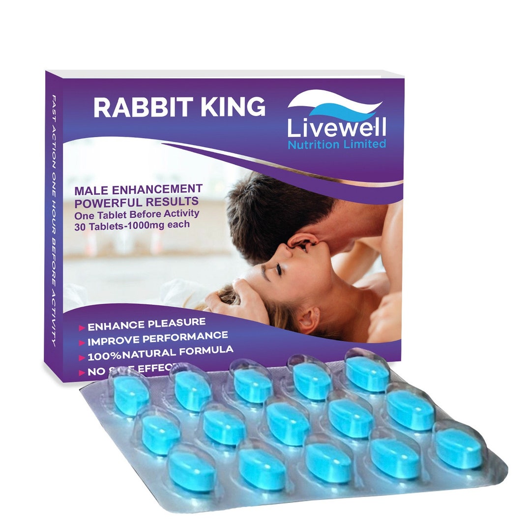 RABBIT KING 30 Tablets Powerful Results for Male Performance 1 Tablet ...