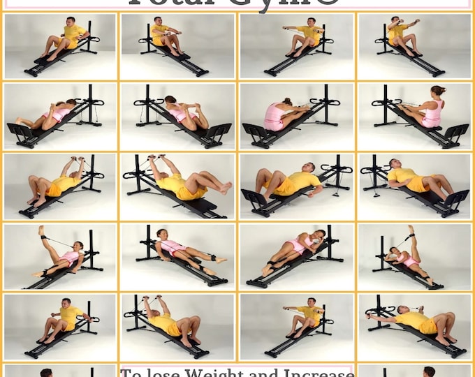 73 Exercise Movements for Total Gym®. Total Gym® Exercise Chart. Ebook Pdf - Etsy Canada
