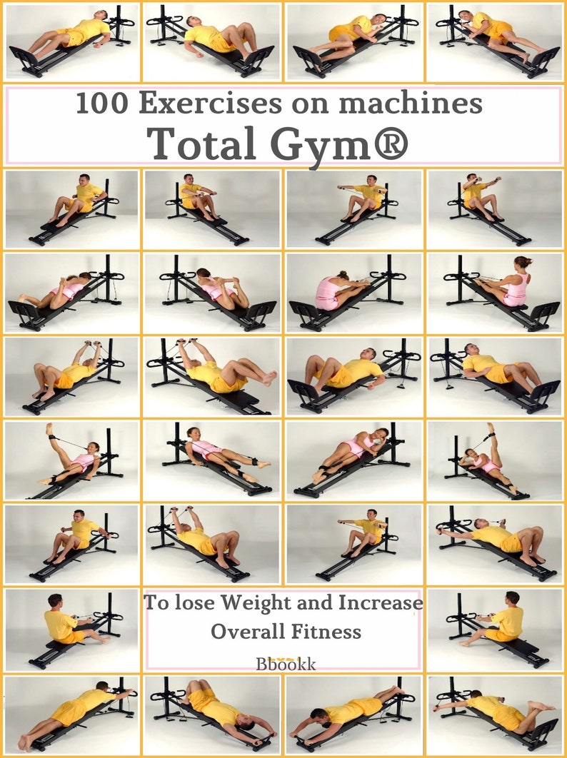 100 Exercises on Machines Total Gym®. to Lose Weight and Increase ...